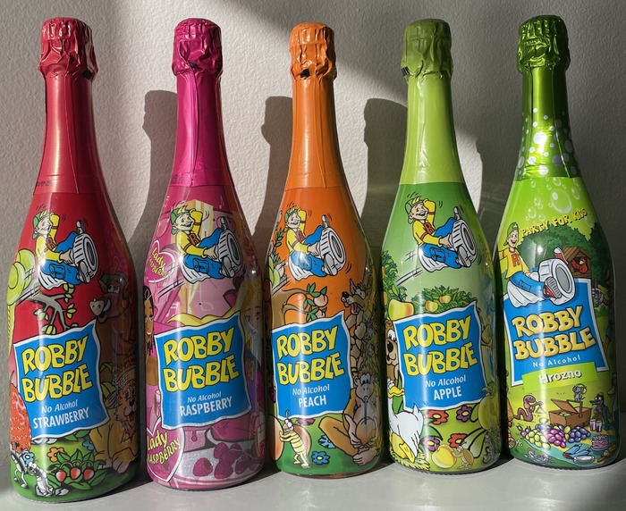 Robby Bubble 075l Různé Příchutě Královská Snídaně